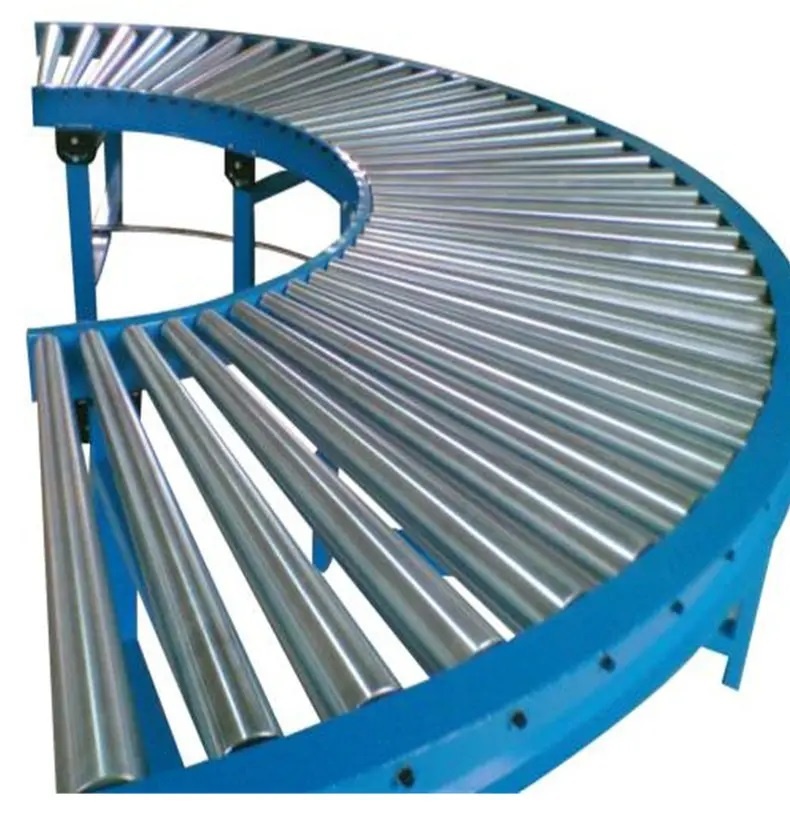 Gravity Curve Roller conveyor