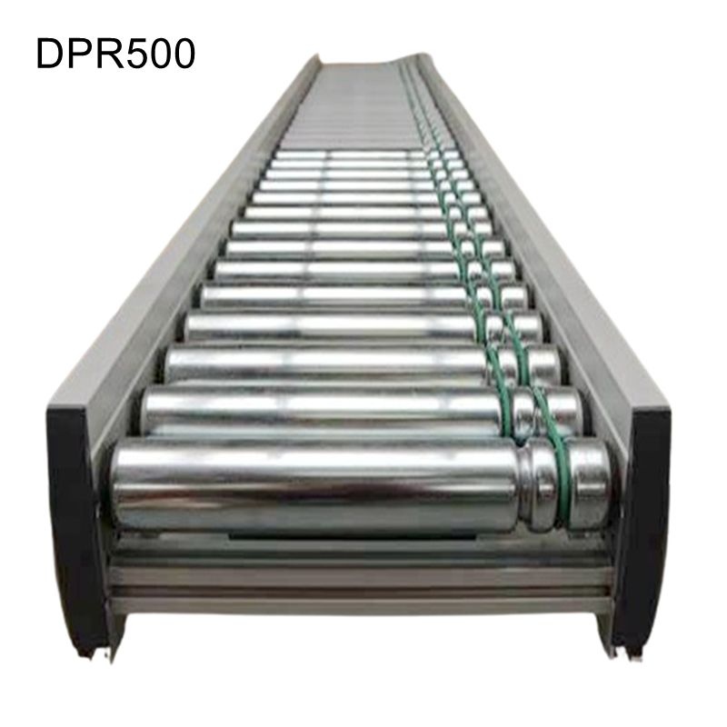 Lineshaft driven roller conveyor,