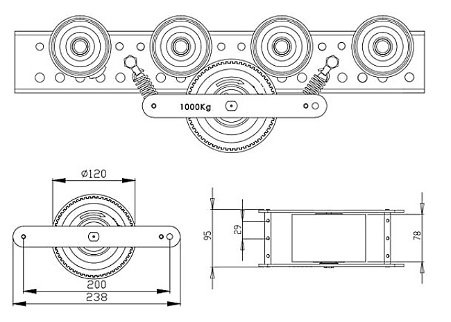 Brake Roller ,Brake idler ,Speed Controller